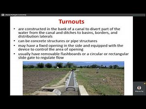 Irrigation Canal Structures || Farm Water Management, Irrigation lecture by Dharma Raj Bagale Sir