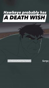 35K views · 2.1K reactions | This bruva is INTENTIONALLY trying to make Hulk angry! 藍 #thesoundeffectsguy #sergekikonda | The Sound Effects Guy | Facebook