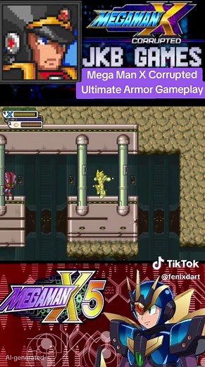 Mega Man X Corrupted Ultimate Armor Gameplay Insights