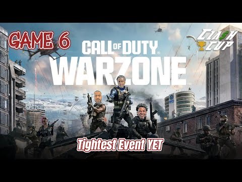 The Most STRESSFUL Warzone Race | CLASH CUP EVENT: COD Warzone