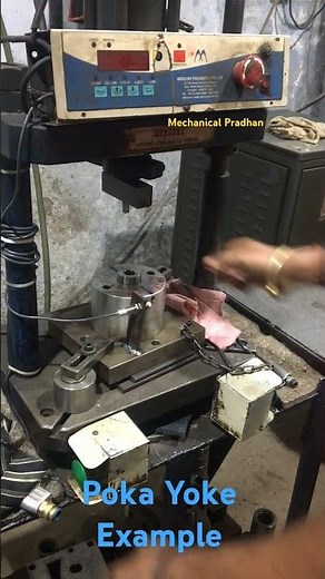 Poka yoke example | mechanical industries #mechanicalskills #mechanicalengineer #pokayoke #trend