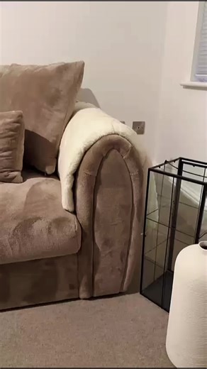 Our Mirabel sofa in mocha ☕️ Deep seats, cosy plush upholstery, full back AND scatter cushions! FREE NATIONWIDE DELIVERY! #sofa #dfs #sofaclub #fyp #newsofa