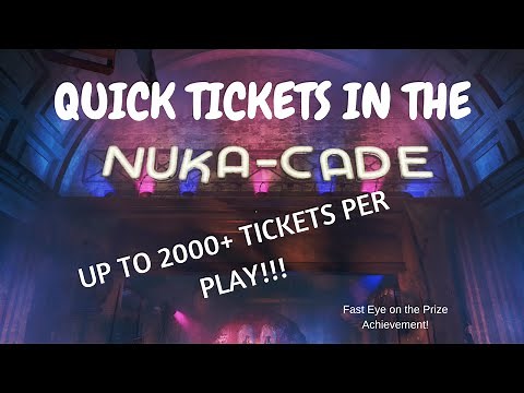 Nuka-Cade Fast Tickets! - Fallout 4 Tricks [HD]