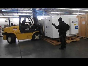 How to set a PAC Unit on a pallet at Cavotec