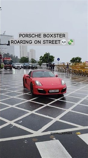 PORSCHE BOXSTER PERFORMANCE 💀#porsche #supercar #viral #trending #india #mumbai #shorts #car #foryou