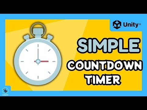 How to Make a SIMPLE Countdown TIMER | UNITY for Beginners