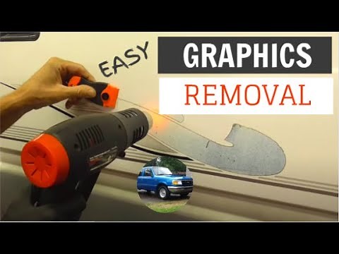 How to Remove Car Stripes and Graphics without Damaging the Paint