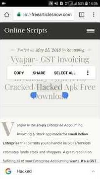 Vyapar App Hack - Free Lifetime Key With GST Guide + GST Return Export + Stock Management #GST Tool