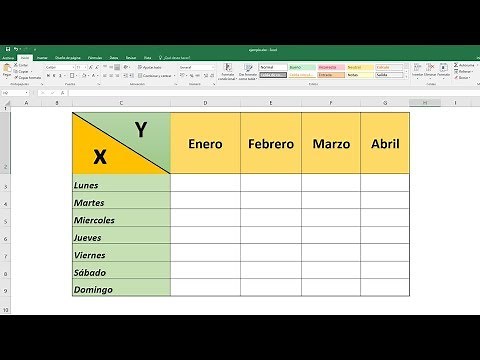 How to Split a Cell with a Diagonal Line for Double-Entry Tables in Excel 2025