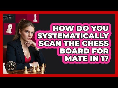 How Do You Systematically Scan The Chess Board For Mate In 1? - The Chess Codex
