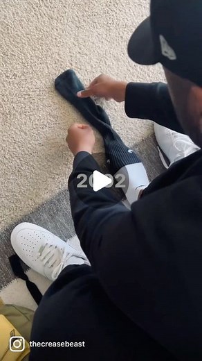 CREASE BEAST on Instagram: "THE “CREASE SOCK” THAT CHANGED THE SNEAKER GAME FOR EVER. #CREASEBEAST"