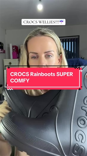Comfortable Crocs Rainboots for Outdoor Life