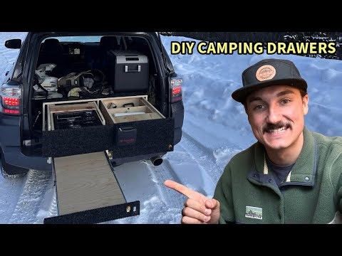 DIY Camper Kitchen/Drawers in a Toyota 4Runner