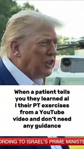 21 reactions · 8 comments | Listen to the president — stop freelancing your rehab  #trump #meme #exercise #gym | Precision Care Medical & Sports Performance | Facebook
