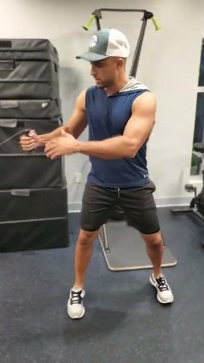 How To Do The Standing Cable Core Rotation Exercise For Beginners - functional exercises rotation #6