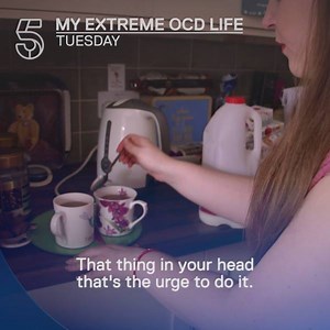 Take an incredible look at the real lives consumed by OCD and the battle to overcome it. Catch My Extreme OCD Life tonight at 10pm on Channel 5. | Channel 5