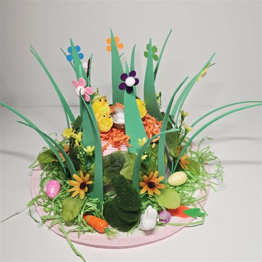 DIY Nature-inspired Easter Bonnet Craft Kit - All in One Kit - Etsy UK