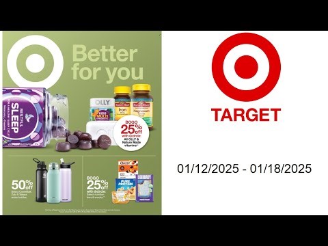 Target Weekly Ad - 01/12/2025 - 01/18/2025