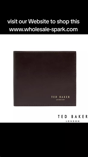 Ted Baker Fills Men's Wallet#goviraltiktok #trend #tedbaker #reel #foruyou