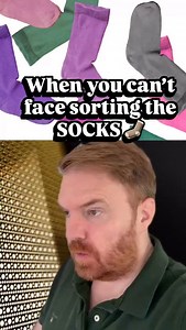 When you can’t face into sorting the socks #house #clothes #comedy #cleaneating | Bernard O'Shea