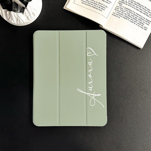 Custom iPad Case Solid Color Case With Name for iPad Air 4 5, iPad 10 10.9" iPad Pro 2024 13" 2022 Pro 12.9" iPad A16 Cases iPad Cover - Etsy Canada