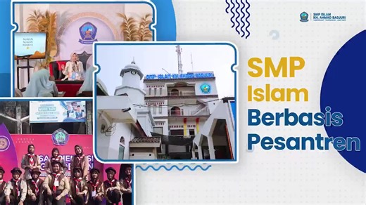 📷 Program Unggulan SMP Islam KH Ahmad Badjuri Campurdarat 📷 SMP Islam KH Ahmad Badjuri Campurdarat 📷 Sekolah Resmi – Berkarakter Qur’ani – Cerdas, Berakhlak, dan Mandiri 📷 Sekolah Islami, Berprestasi, dan Berkarakter Pesantren 📷 Sekolah Resmi, Aman, dan Terpercaya SMP Islam KH Ahmad Badjuri Campurdarat merupakan lembaga pendidikan berizin operasional resmi dari pemerintah, berada di bawah naungan Pondok Pesantren MADU KH Ahmad Badjuri, dan berkomitmen menghadirkan pendidikan berbasis pesant