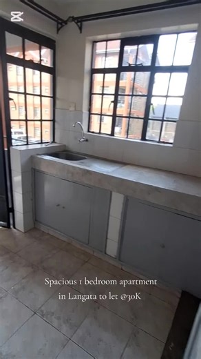 Spacious 1 bedroom apartment in langata with excellent security, ample parking space, adequate water supply, easy access to public transport and many social amenities, WiFi connectivity is available for rent @30K. Please call us on 0780472072 for or 0110472072 for viewing and booking appointment. Viewing and agency fees apply. #1bedroom #langata #langataroad #apartmentsforrent #nairobitiktokers