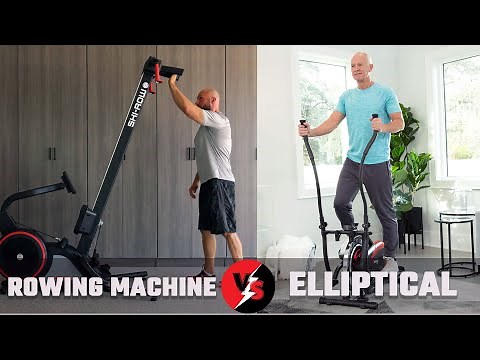 Rowing Machine vs Elliptical