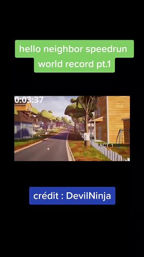 Hi neighbor sur TikTok