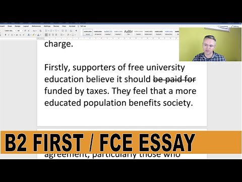 B2 First Essay Writing - How to Write a B2 Essay