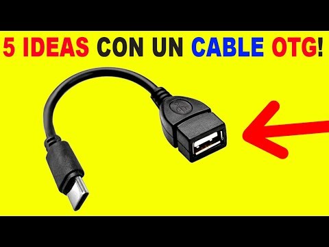 See everything you can do with an OTG cable and a cell phone!