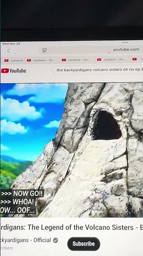 The Backyardigans Pablo Tyrone Austin Cavemen Falling