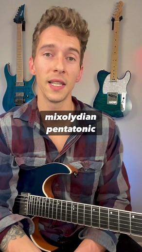 Spice Up Your Minor Pentatonic Licks with Mixolydian Scale | Guitar Tutorial