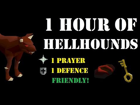 1 Hour of Hellhounds as a Pure (Wilderness Slayer) [84 Ranged] - OSRS
