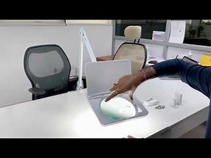 Optike LED Industrial Illuminated Magnifier - KML9008 / KML9008L - ( 4x / 10x Magnification )