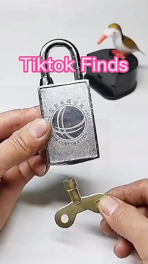 Have you ever seen this lock? #lock #homehacks #keyless #tiktokshop #amazonfinds #goodthing #foryou #antitheft