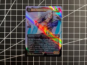 FF X MTG Holo Foil Proxy Card - Kuja, Genome Sorcerer - Diagonal Rainbow Holo Foil Proxy Card - Gloss Finish - - Etsy