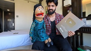 Silver Button ko bhi roast kar diya Anna ne dosto! But, Thank you to each one of you who made us reach this milestone. Yes, Made Us. Your force is stronger than you can imagine. So, thank you for loving what we do. And we do it all for you. ❤️😘 #indiaslaughterchampion #laughterchampion #monkey #bandar #laughterchallenge﻿ #VighneshPande #Anna #AnnaPande #AnnaPandeComedy #AnnaAurPande #Comedy #Reality #realitytv #realityshow #tv | Vighnesh Pande