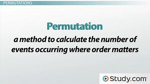 How to Calculate the Probability of Permutations