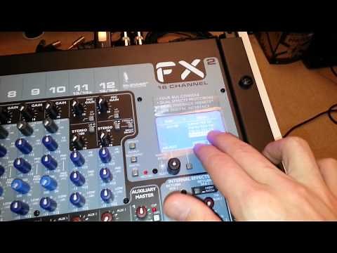 Peavey FX2 Series Mixer Overview