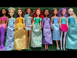 Which Disney Princess Are You ~Doll Review Collection DIY Miniature Ideas for Barbie DIY ASMR Video