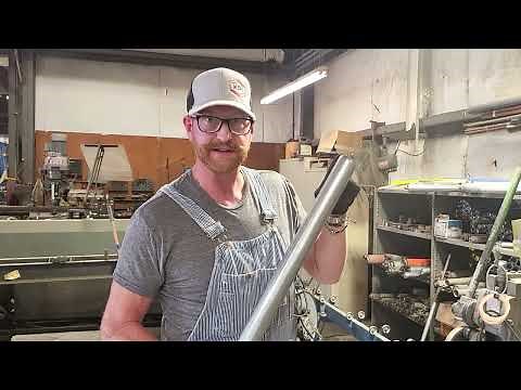 Spring-loaded Grooved Conveyor Roller