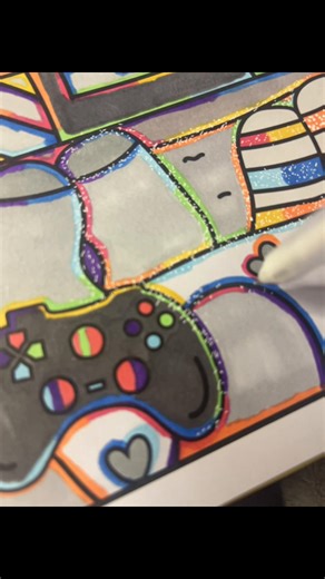 Relaxing Hours of Adult Coloring Book Art