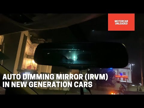 Interior Rear View Mirror - IRVM in Honda city 2020 5th generation - How it works