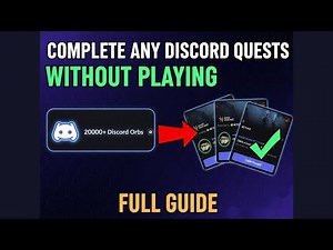 How to Complete ANY Discord Quests Without Playing | Full Guide