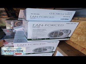 Intertek Fan Forced Portable Heater 1500 Watt Electric: Brand New in Box