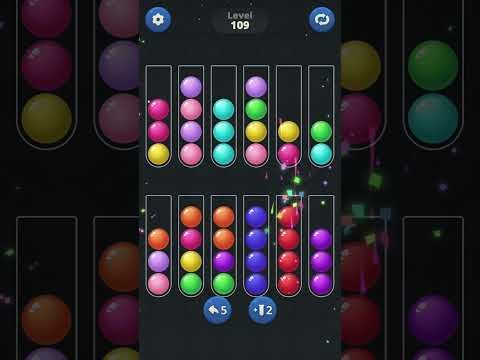 Ball Sort by Infinite Joy (V2): Levels 108, 109, 110