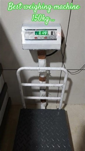 Best weighing machine 150 kg for laundry and drycleaning services. #weightlifting #weightloss.