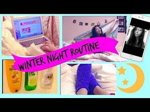 Winter Night Routine 2015 | #winterchelle