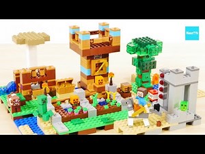 レゴ マインクラフト クラフトボックス 2.0 21135 ／ LEGO Minecraft The Crafting Box 2.0 Speed Build & Review